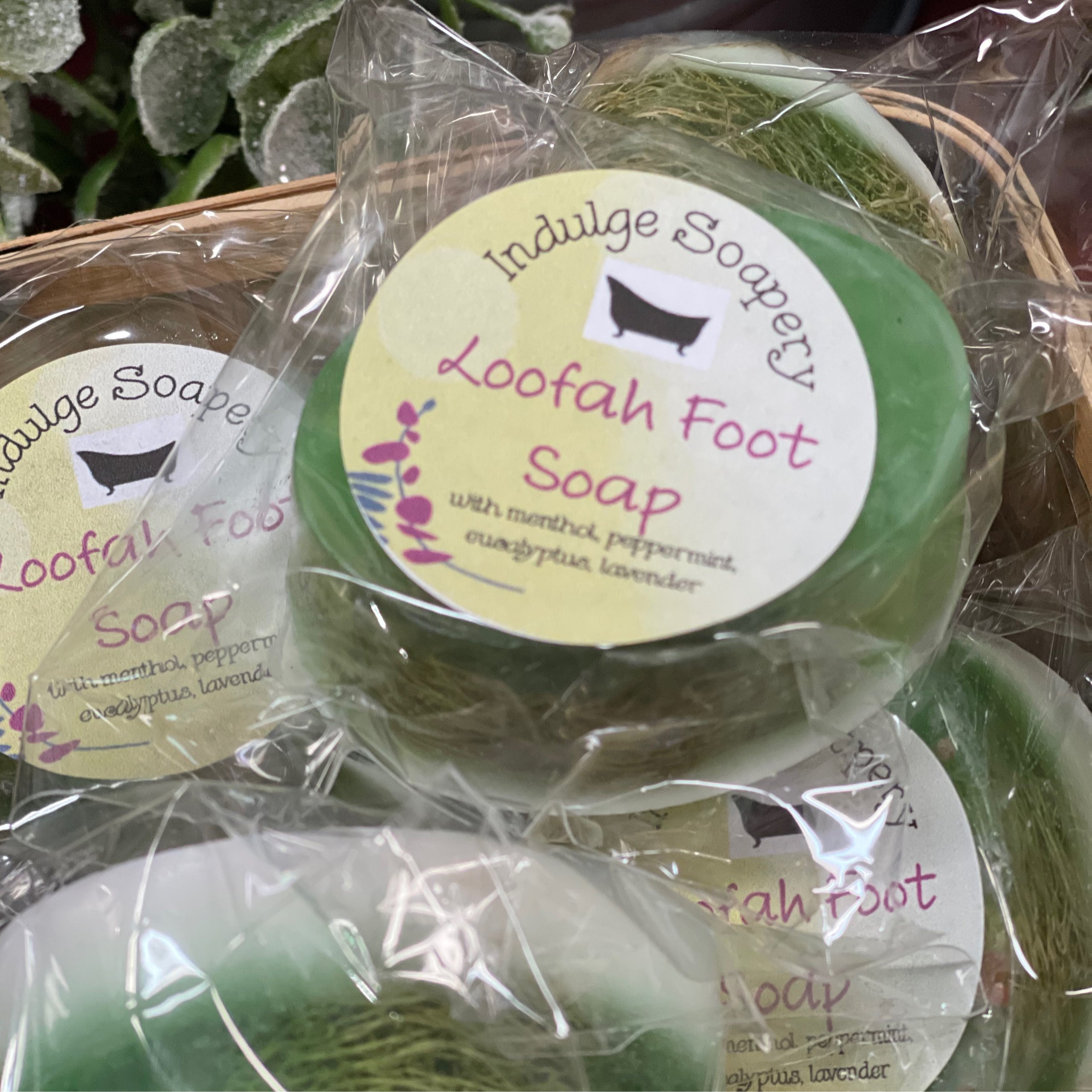 Loofah Foot Soap | Indulge Soapery LLC